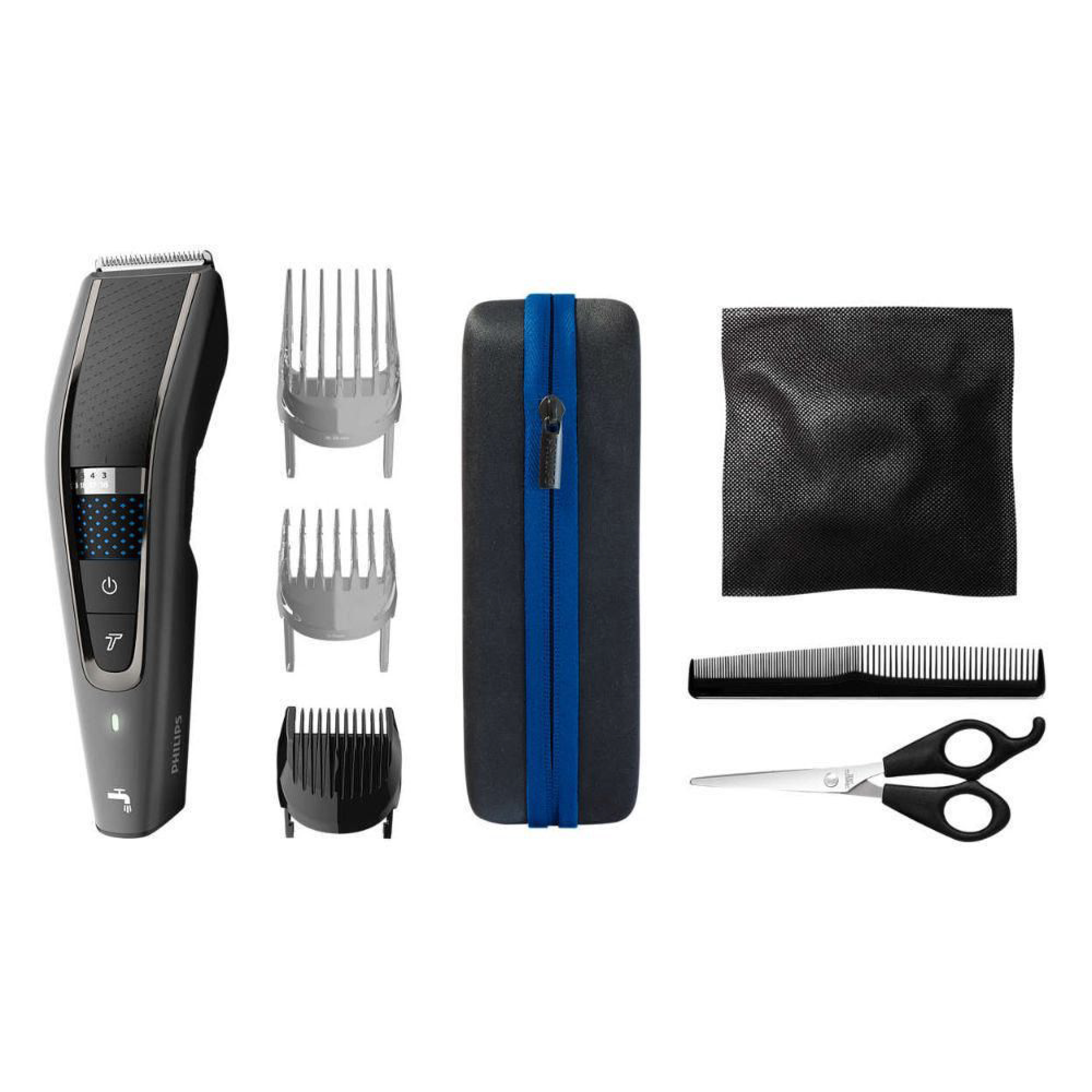 Recortador de Cabello con Kit de Barbería Philips HC7650 | Beneser