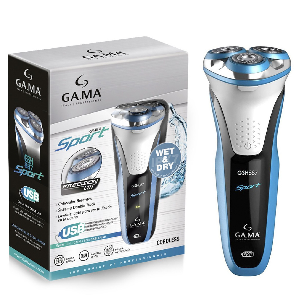 Afeitadora con Cortapatillas Desplegable Gama GSH887 | Beneser